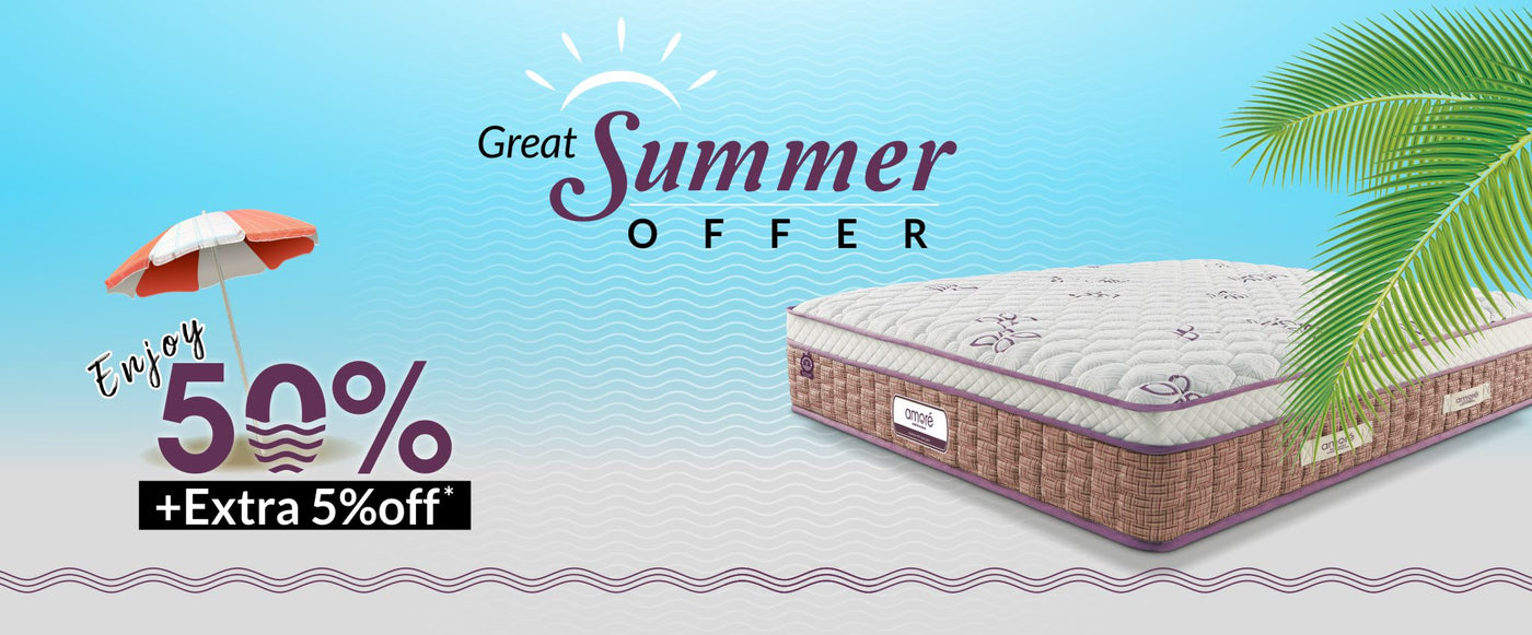 Buy Premium Mattress Online | Up to 50% Off | Amore Mattress