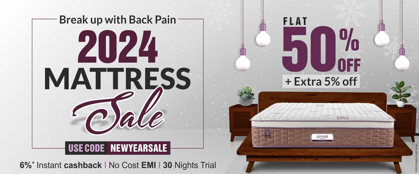 Buy Premium Mattress Online | Up to 50% Off | Amore Mattress